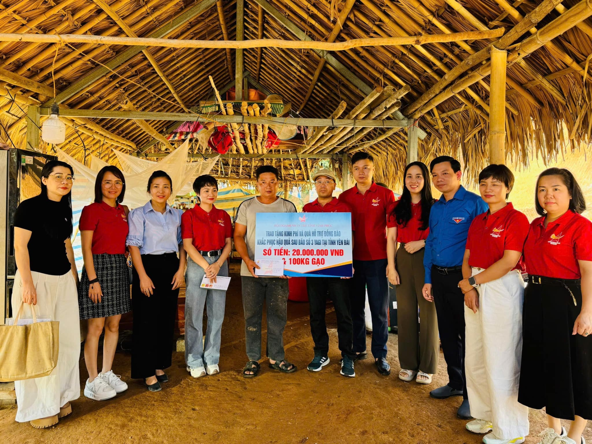 Đài Tín Chung Tay Cùng Người Dân Yên Bái Vượt Qua Khó Khăn Sau Bão Số 3