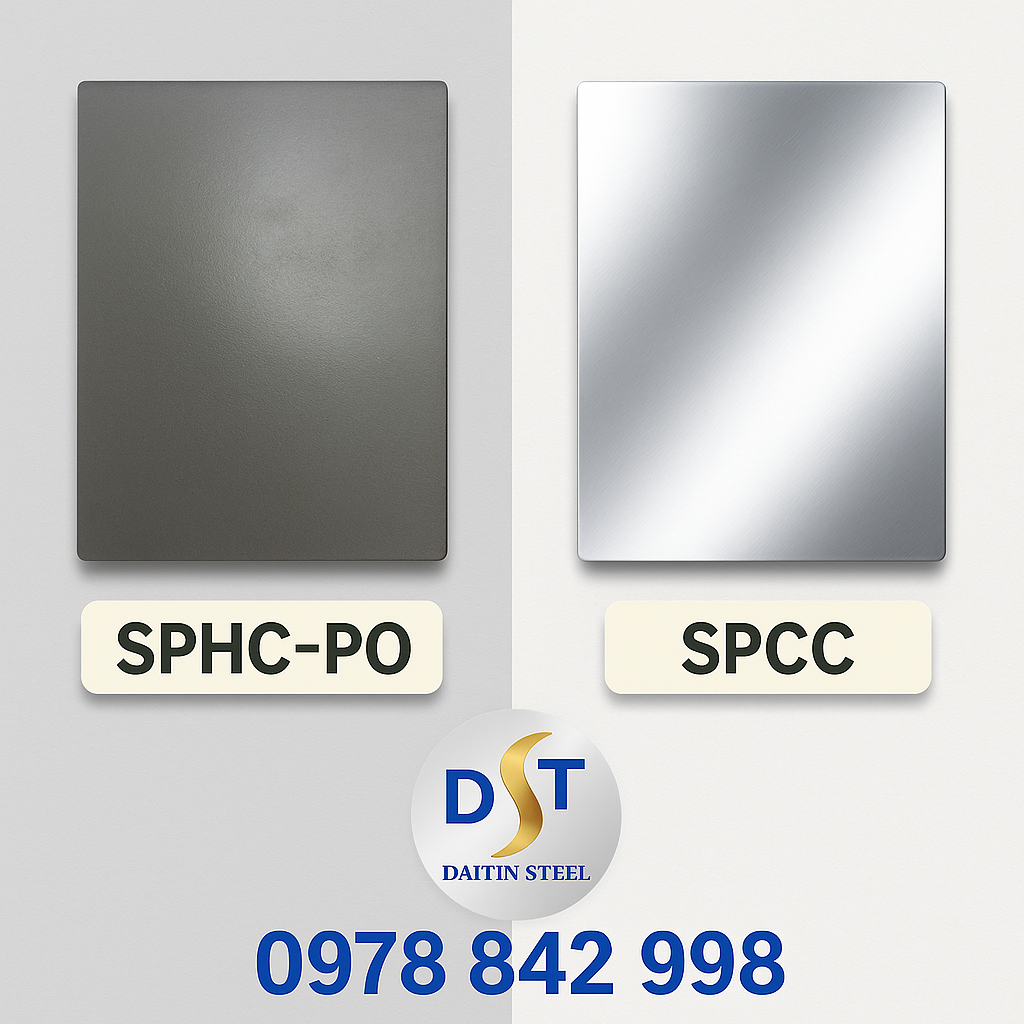 So sánh SPHC-PO và SPCC: Ưu & nhược điểm | Đài Tín Steel